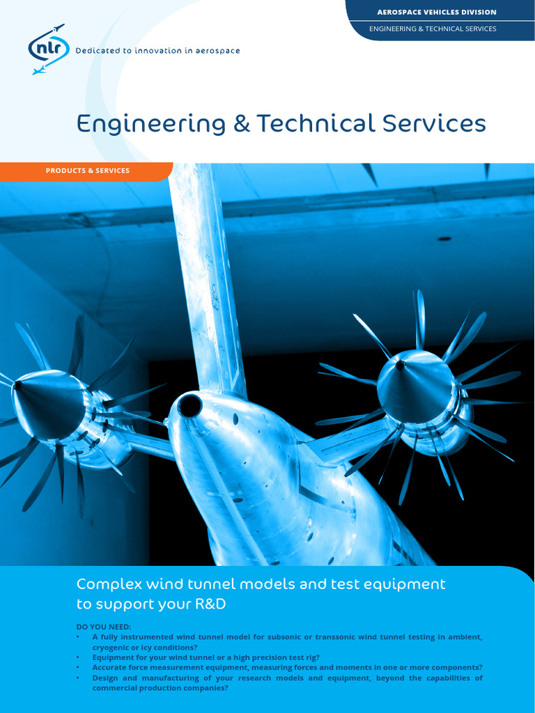 Aerospace R&D Wind Tunnel Solutions | PDF | Wind Tunnel | Mechanical ...