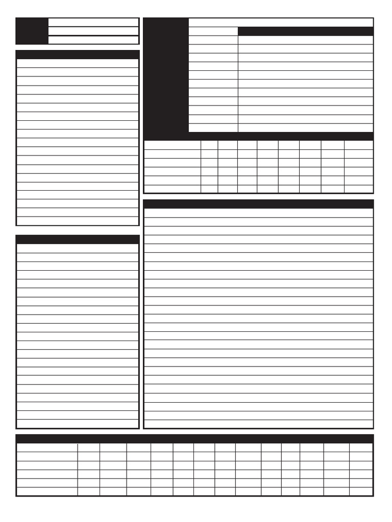 Cyberpunk 2020 - Sheet - Character Data (Ed3) | PDF