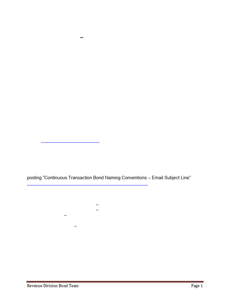 CBP Form 301 Bond Submission Guidelines | PDF | Surety | Customs