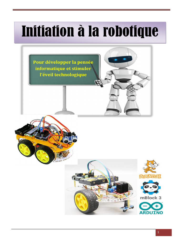 Initiation à la robotique éducative | PDF | Arduino | Intelligence