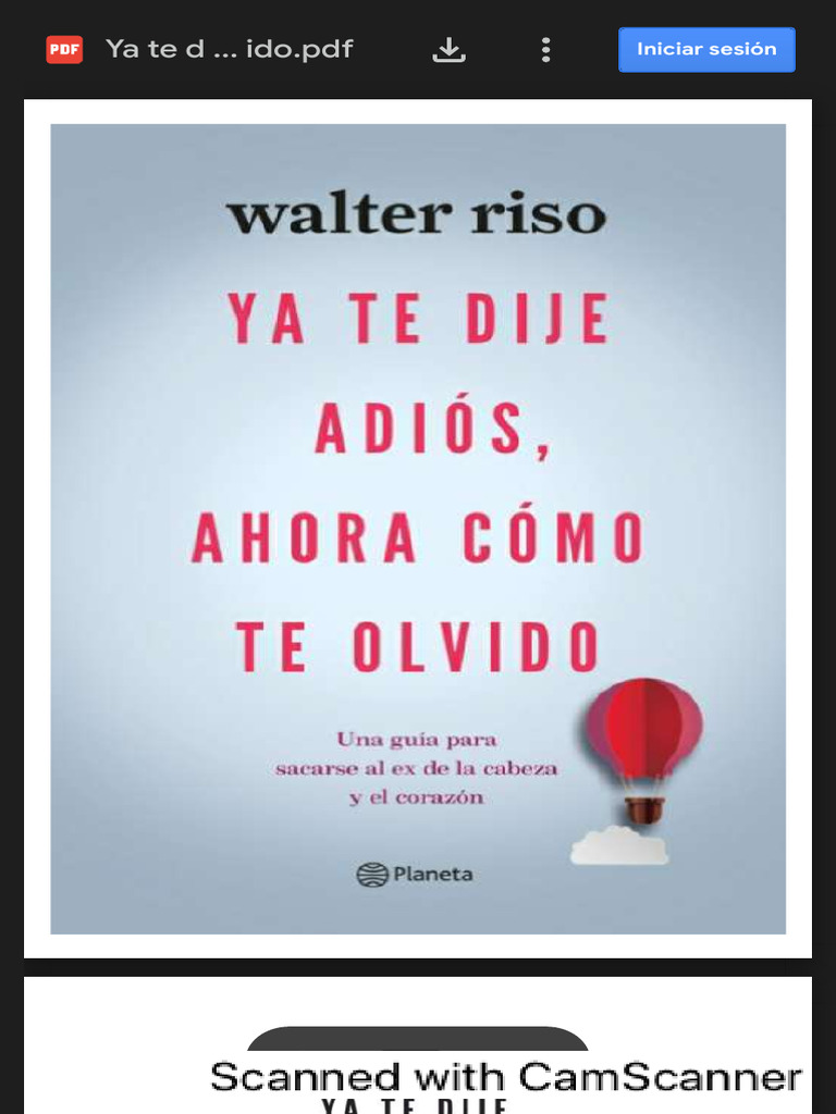 Ya Te Dije Adios, Ahora Como Te Olvido.p | PDF