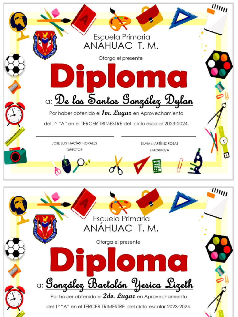 DIPLOMAS-2024 | PDF