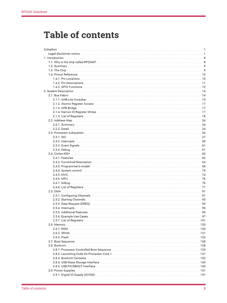 rp2040-datasheet-3 | PDF | Classes Of Computers | Computing