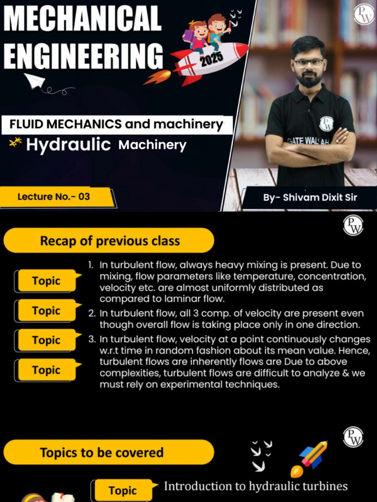Hydraulic Machinery 03 - Class Notes | PDF