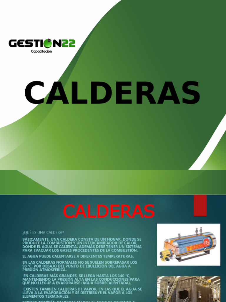 Calderas | PDF