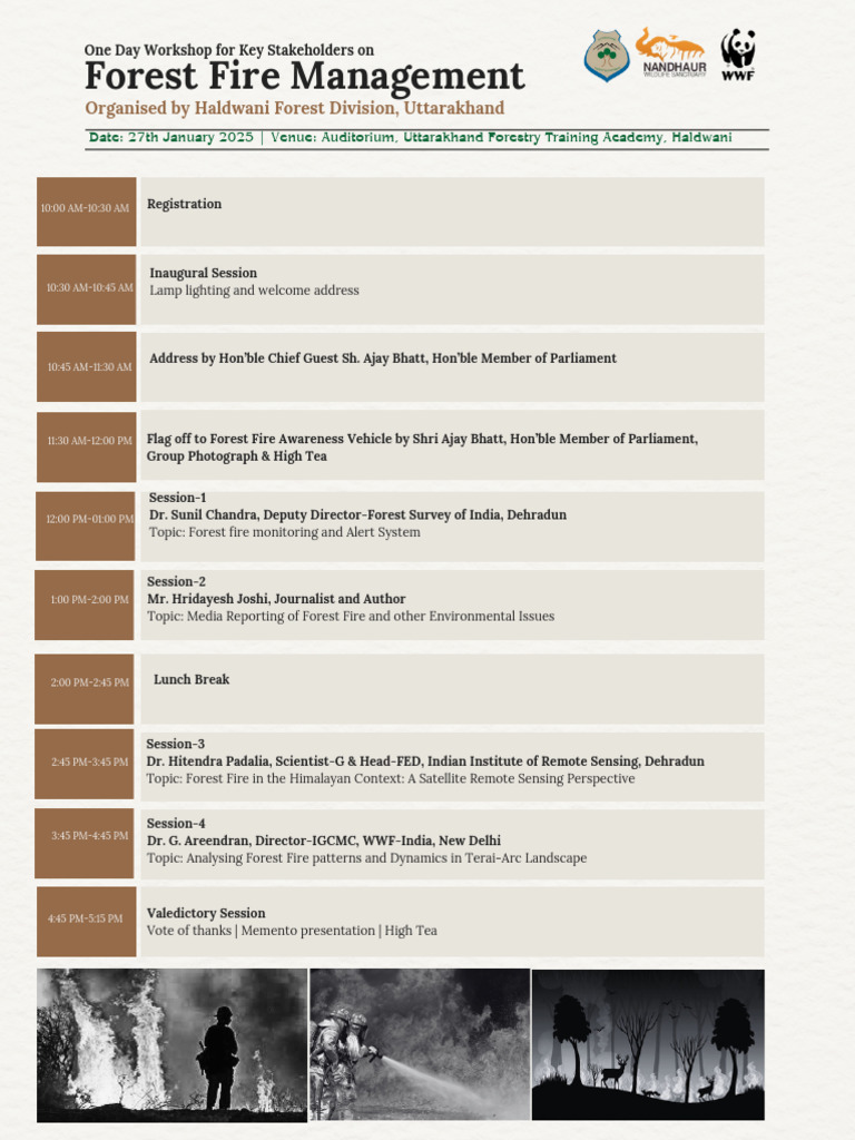 Forest Fire Management Workshop 2025 | PDF | Natural Environment | Ecology