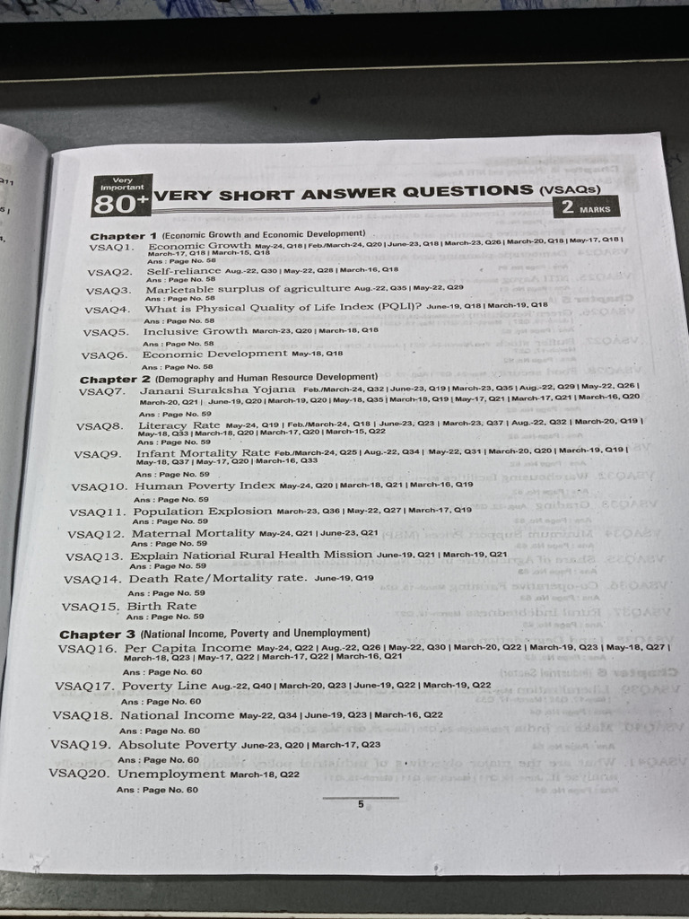 Commerce Inter 2nd Year Important Questions Saq's | PDF