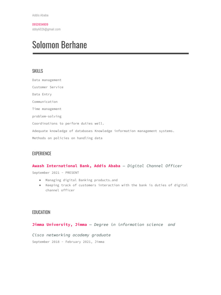 UN Resume merged | PDF | Business