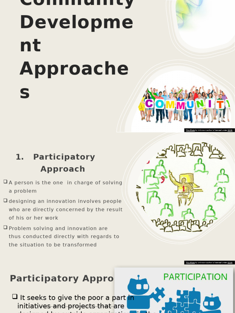 Community Development Approaches Explained | PDF | Urban Planning ...