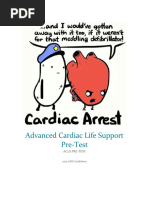 ACLS Exam Version A | PDF | Cardiopulmonary Resuscitation | Cardiac Arrest