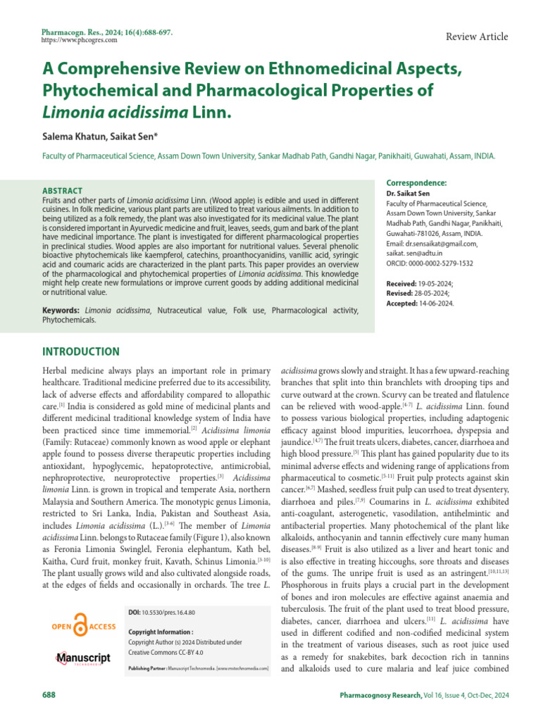 Ethnomedicinal Aspects | PDF | Flavonoid | Phenolic Content In Wine