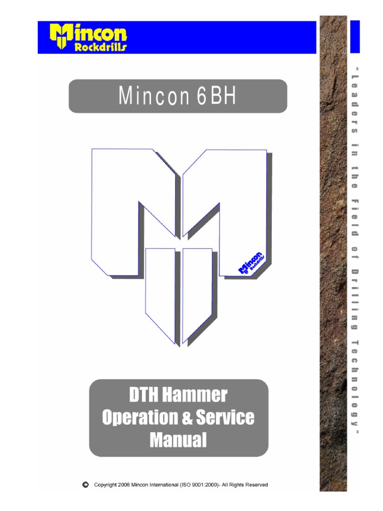 6bh Service Manual | PDF | Drill | Drilling Rig