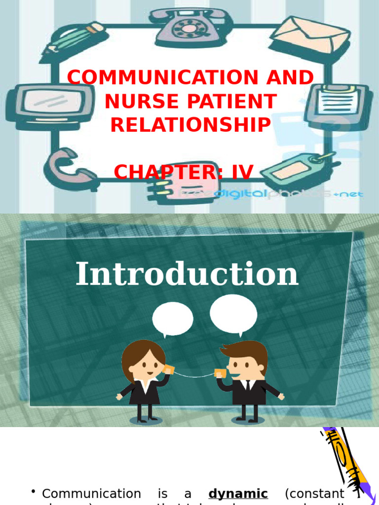 Communication and Nurse Patient Relationship | PDF | Communication ...