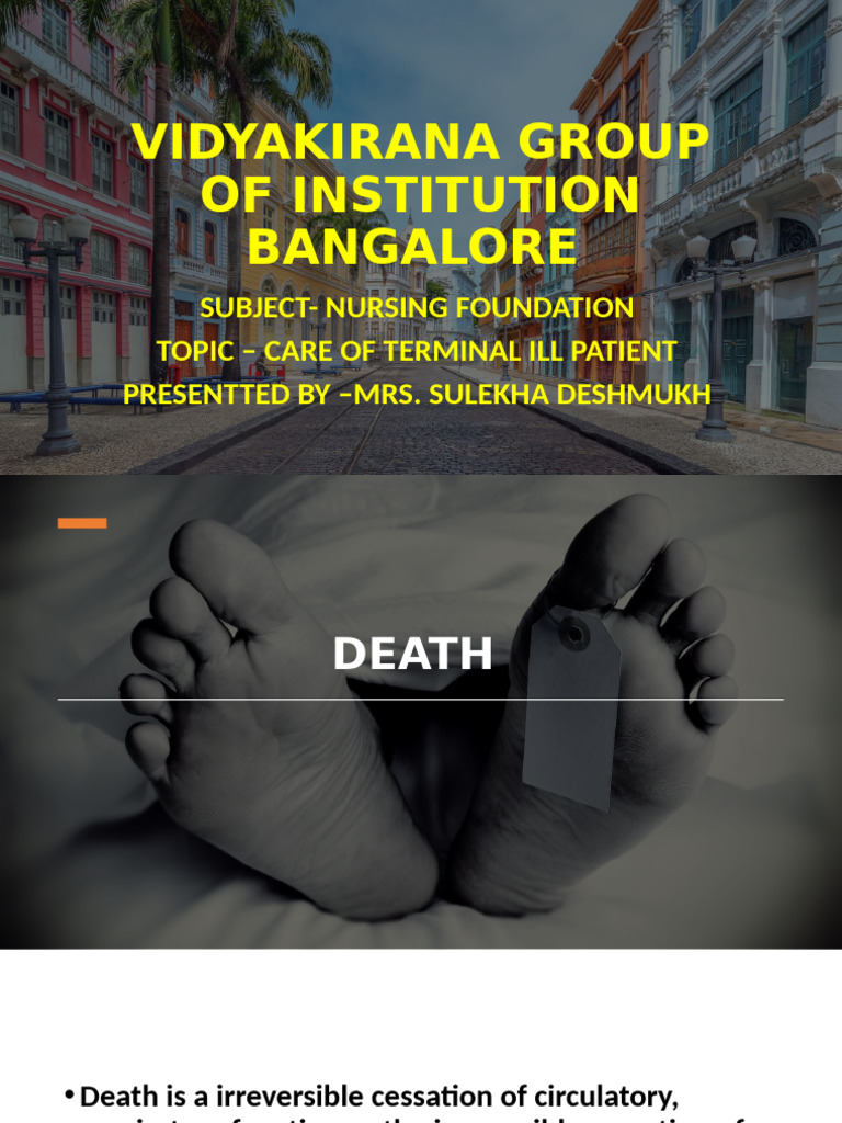 Care for Terminally Ill Patients | PDF | Cardiopulmonary Resuscitation ...