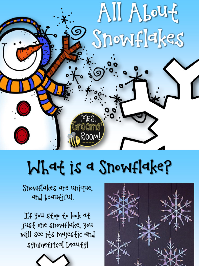 All About Snowflakes | PDF | Snow | Precipitation