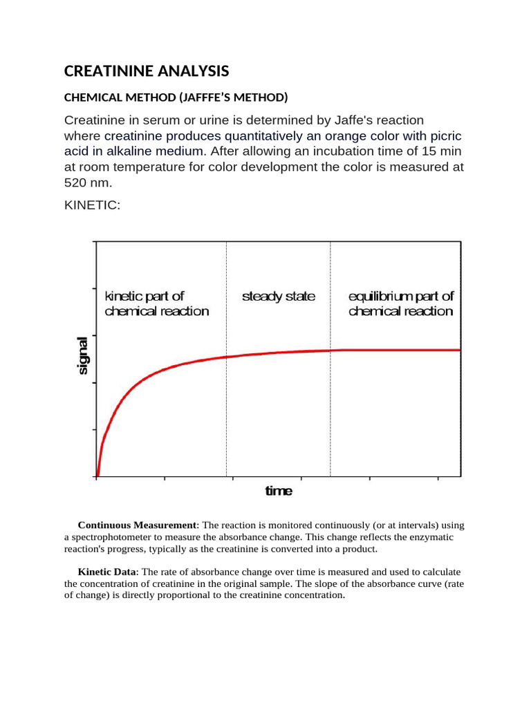 Comprehensive Report On Biochemical Analysis | PDF | Creatinine | High ...