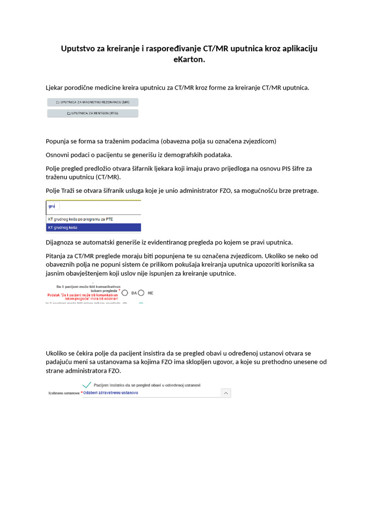 Izgled U Izis-U Nove Aplikacije Za KTiMR | PDF