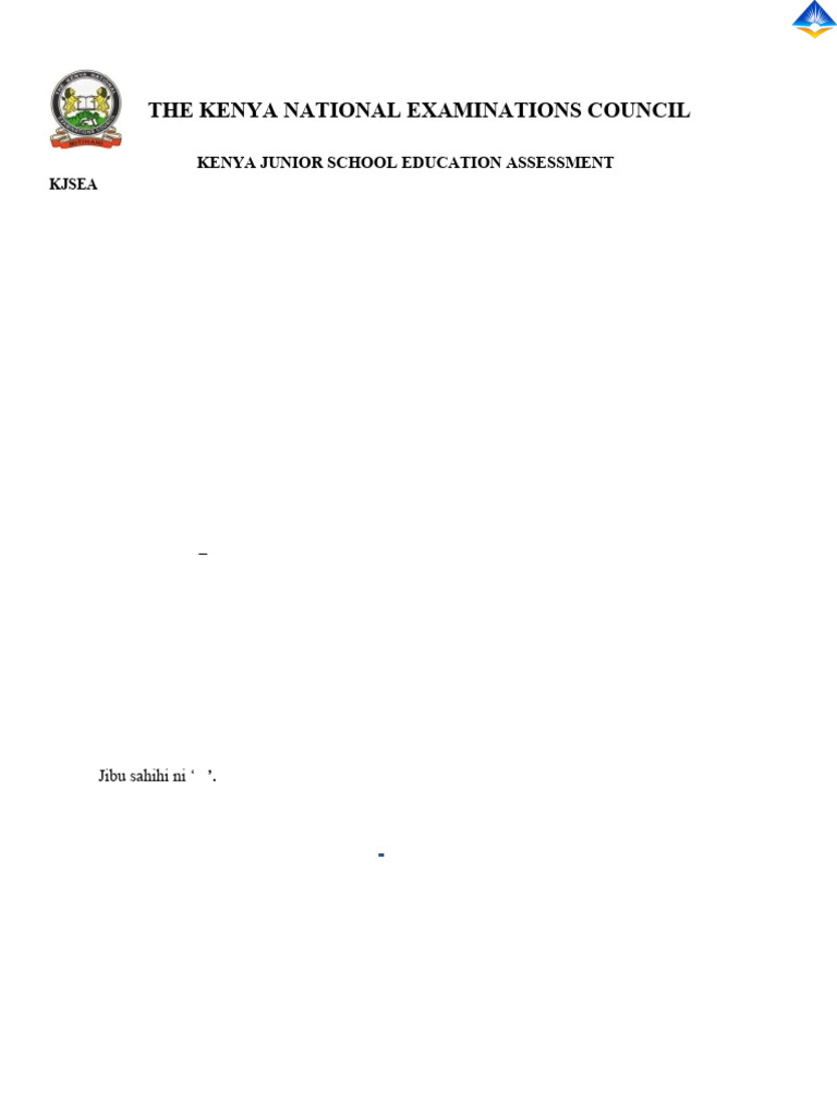 Kisw Lugh Pp1 Kjsea | PDF