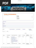 Smart India Hackathon Problem Statement 2025 | PDF