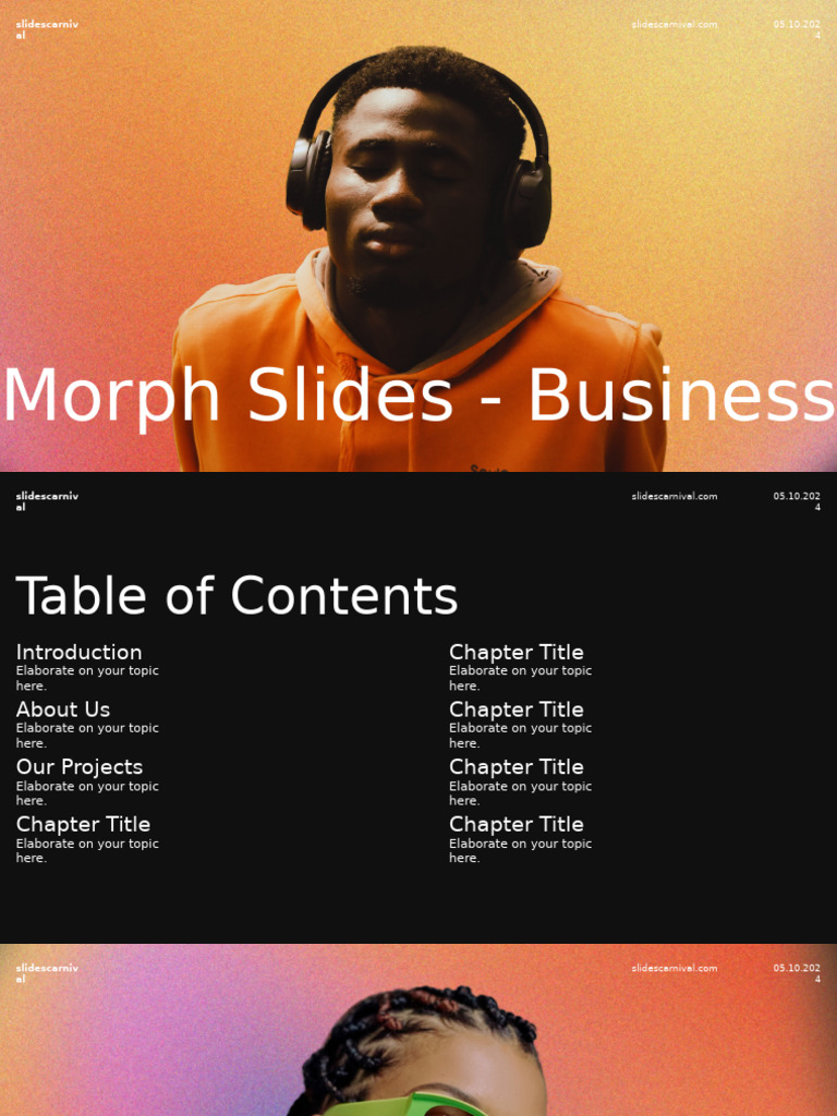 Business Presentation Template | PDF