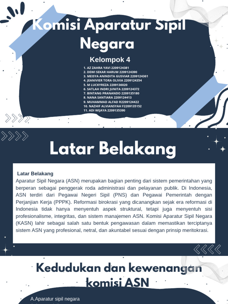 Kel 4 Komisi Asn | PDF