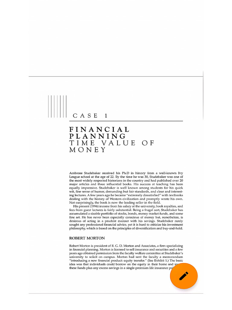 Financial Planning | PDF