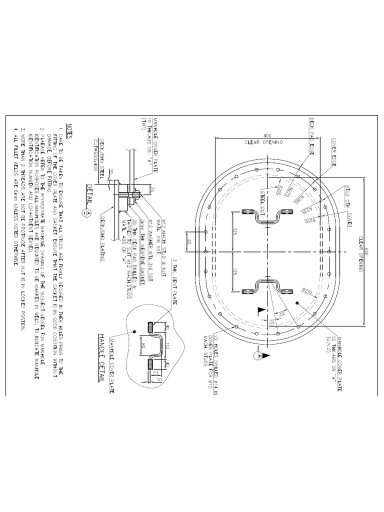 MANHOLE 600X400 (2) | PDF