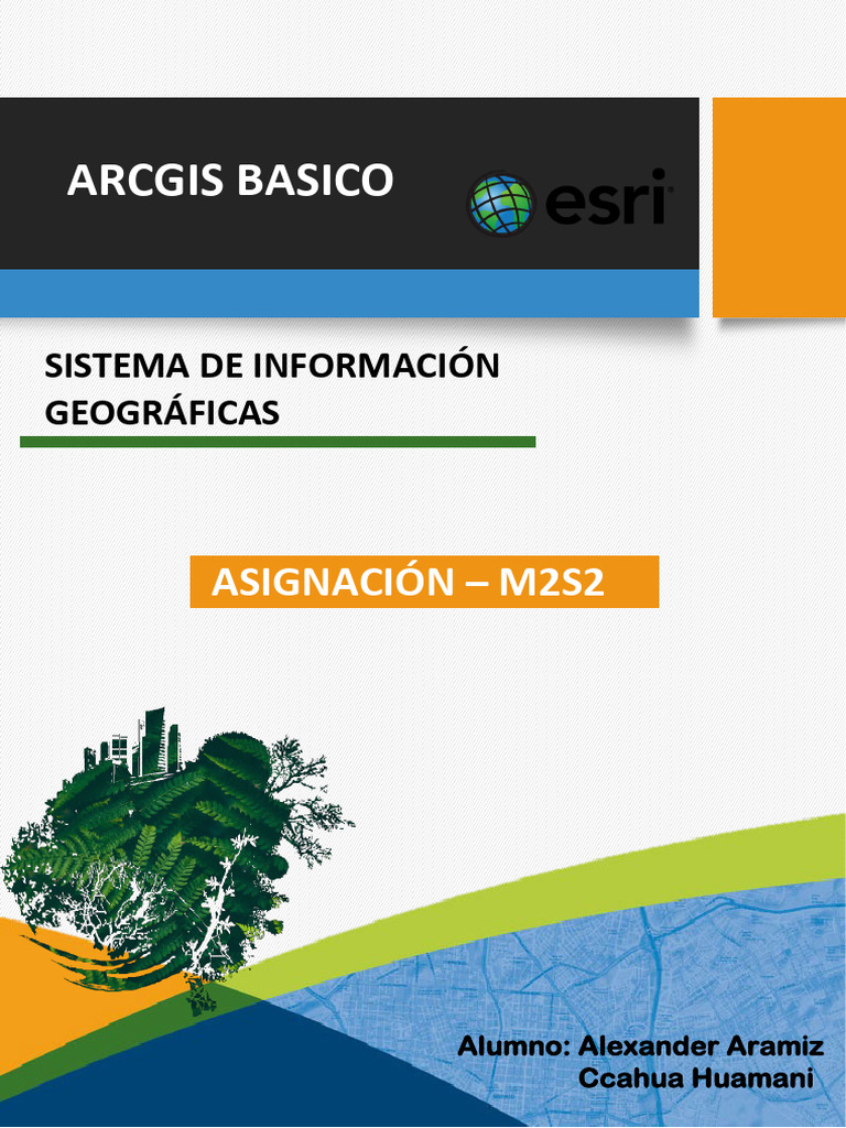 Tarea Arcgis Bas M2S2 | PDF | Sistema de información geográfica | Tecnologías de la información