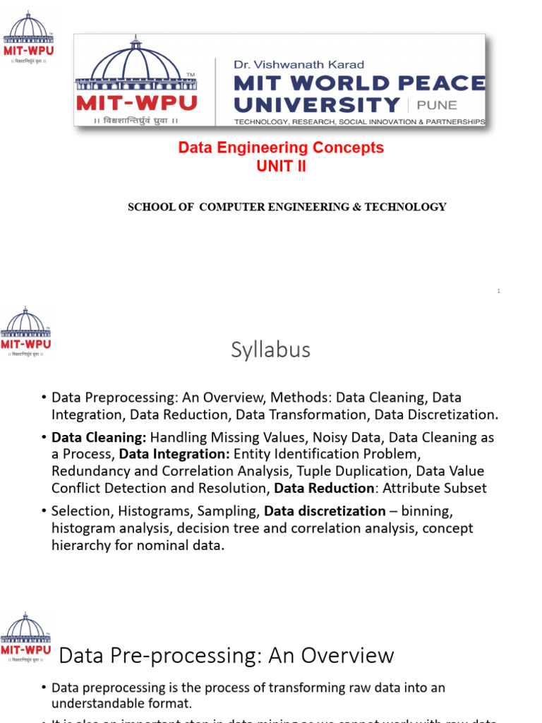 Data Preprocessing Techniques Explained | PDF