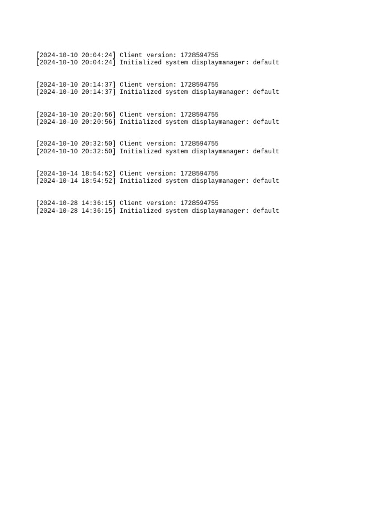 System Display Manager | PDF