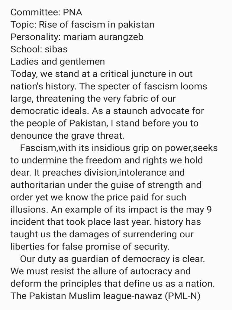 Position Paper Pna | PDF