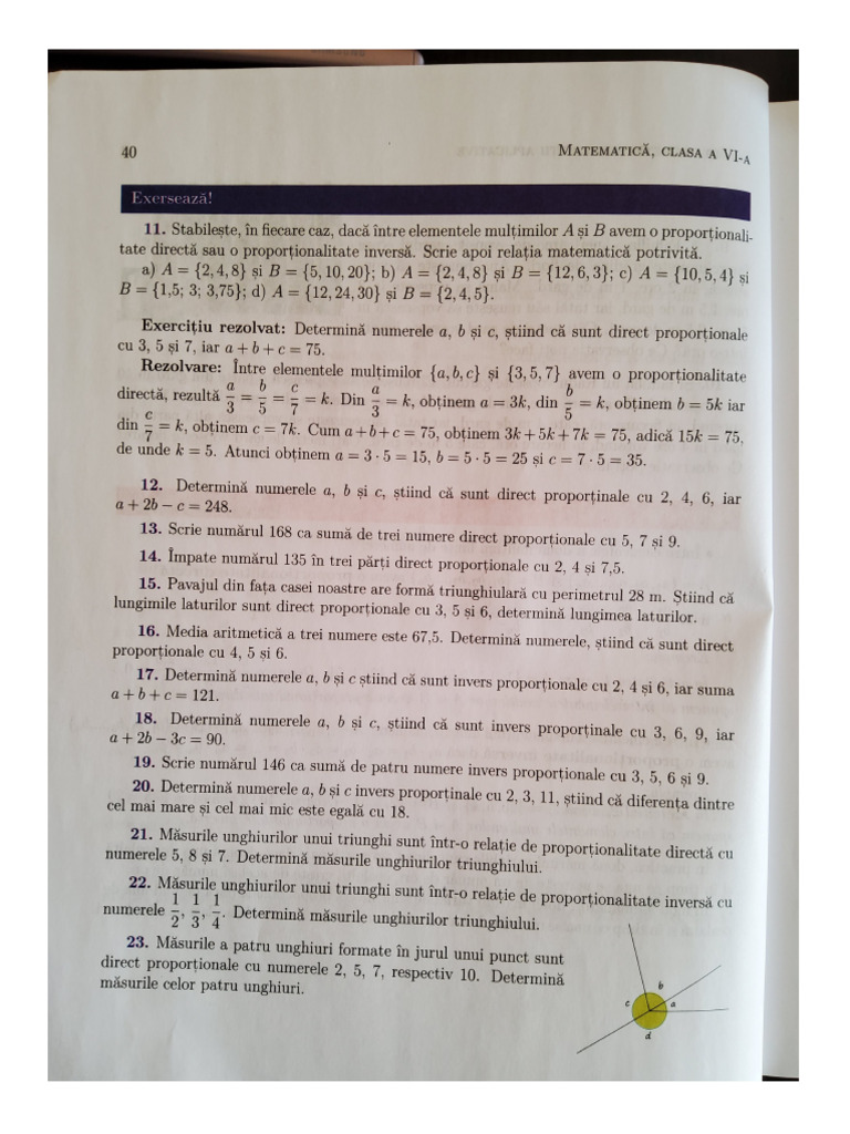 Marimi Direct Si Invers Proportionale | PDF