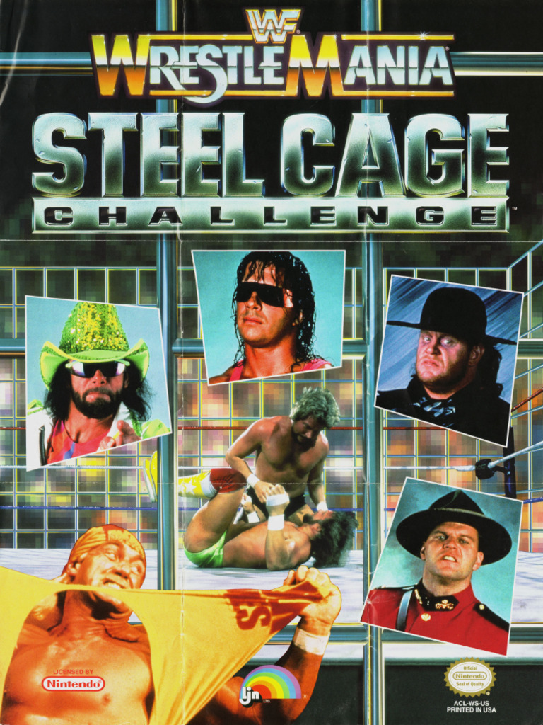 WWF Wrestlemania - Steel Cage Challenge (1991) | PDF