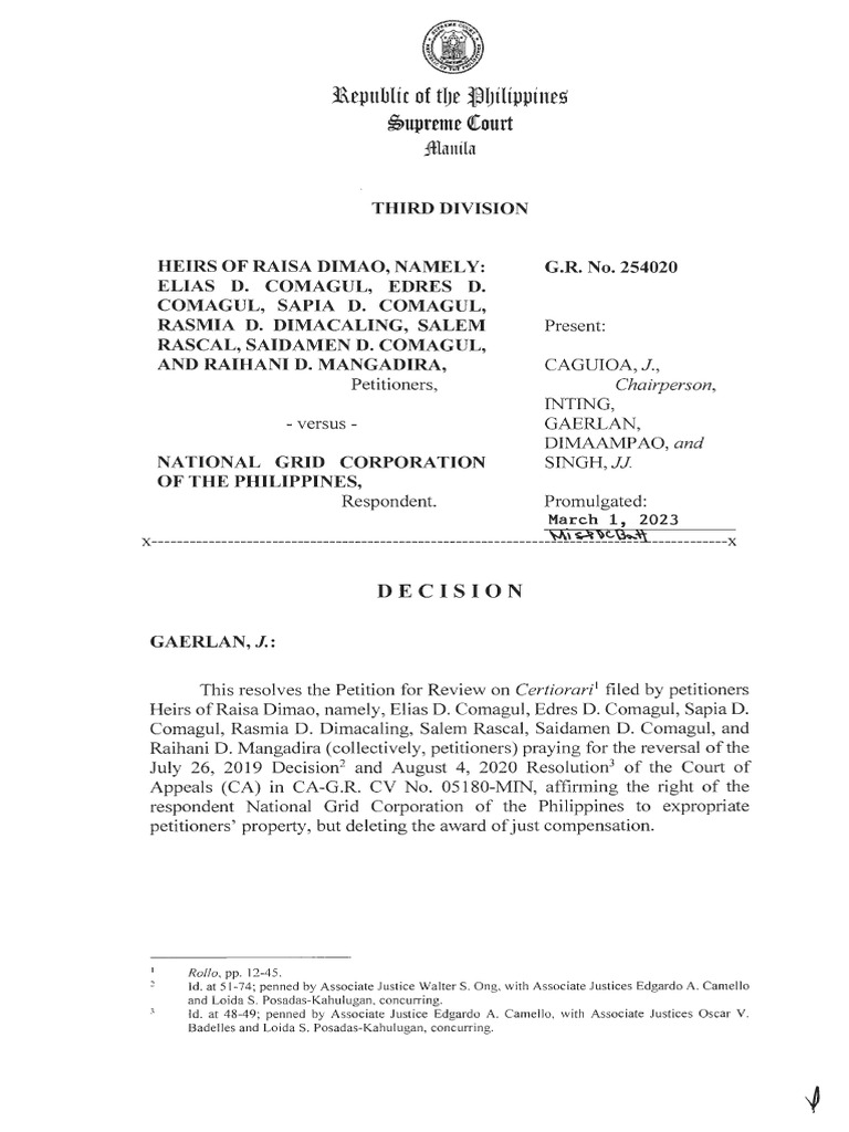 03- Eminent Domain | PDF | Eminent Domain | Justice