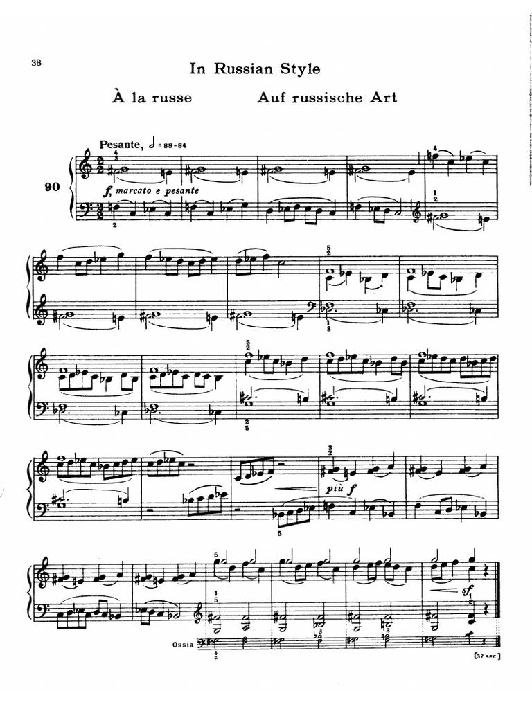 Bartok Mikrokosmos n.90 | PDF