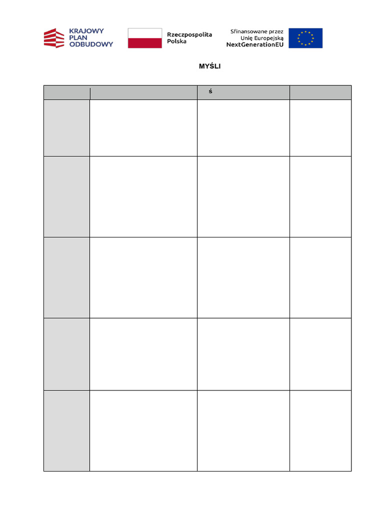 Dziennik Myśli | PDF