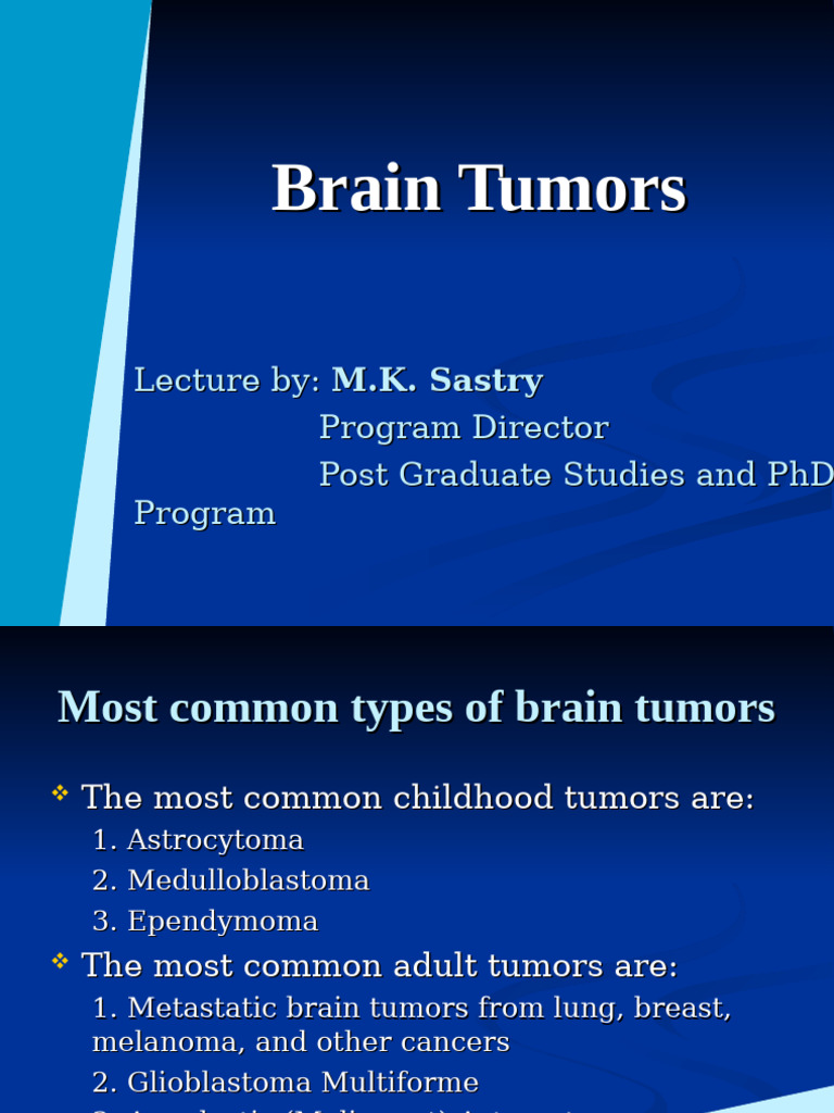 Brain Tumors | PDF | Brain Tumor | Magnetic Resonance Imaging