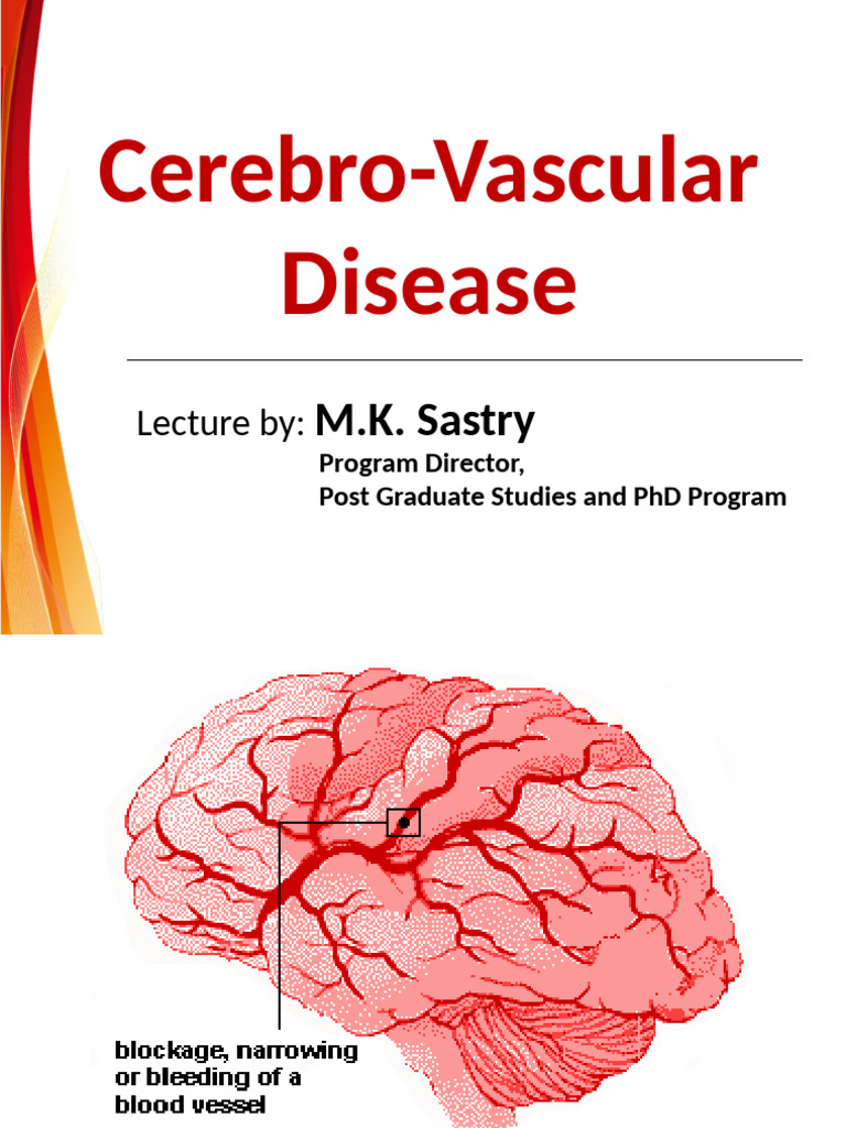 Cerebro Vascular Disease Pdf Ischemia Neurology