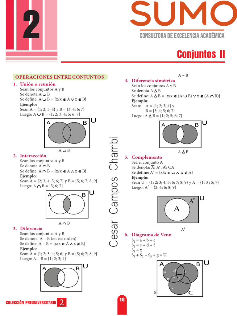 Conjuntos 2 Sumo | PDF