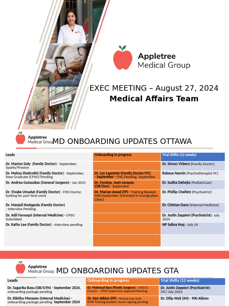 Exec Meeting - August 27th, 2024 | PDF | Public Services | Social Programs