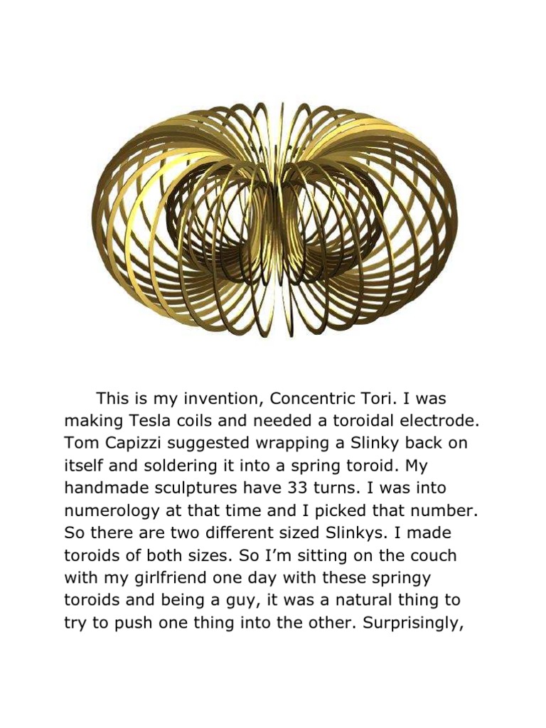 Concentric Tori | PDF | Electron | Magnetic Field