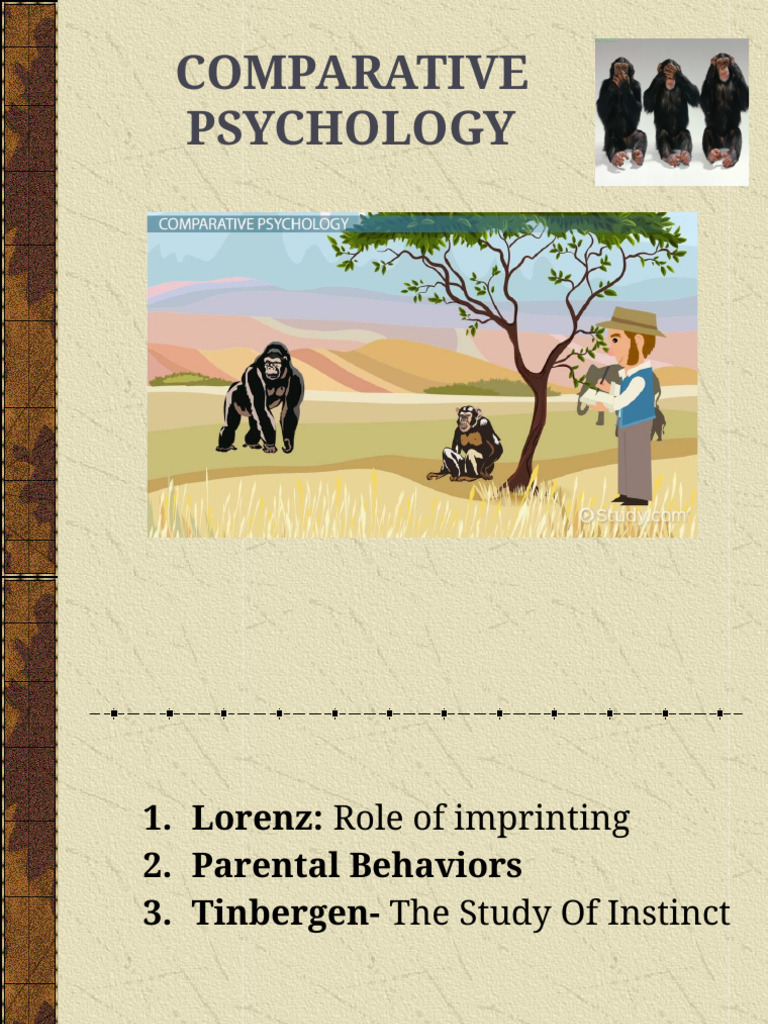 COMPARATIVE PSYCHOLOGY Week 14 Experimental 1 15122024 091340pm | PDF ...