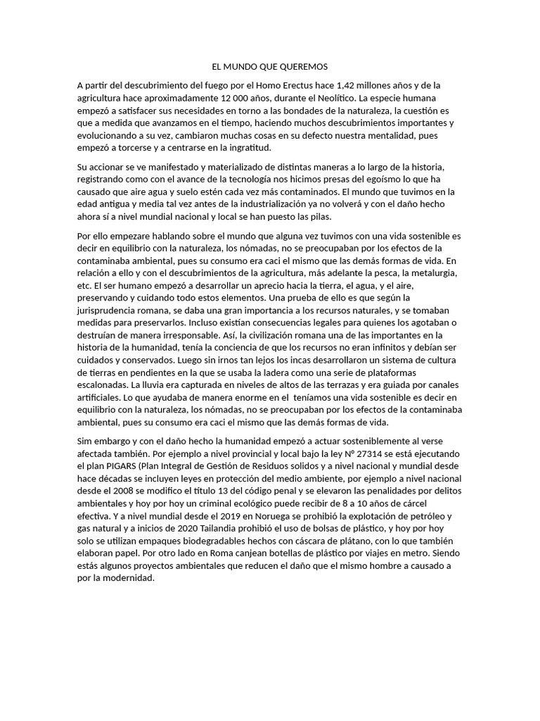 Texto Sociales 2 | PDF | Entorno natural | Sustentabilidad