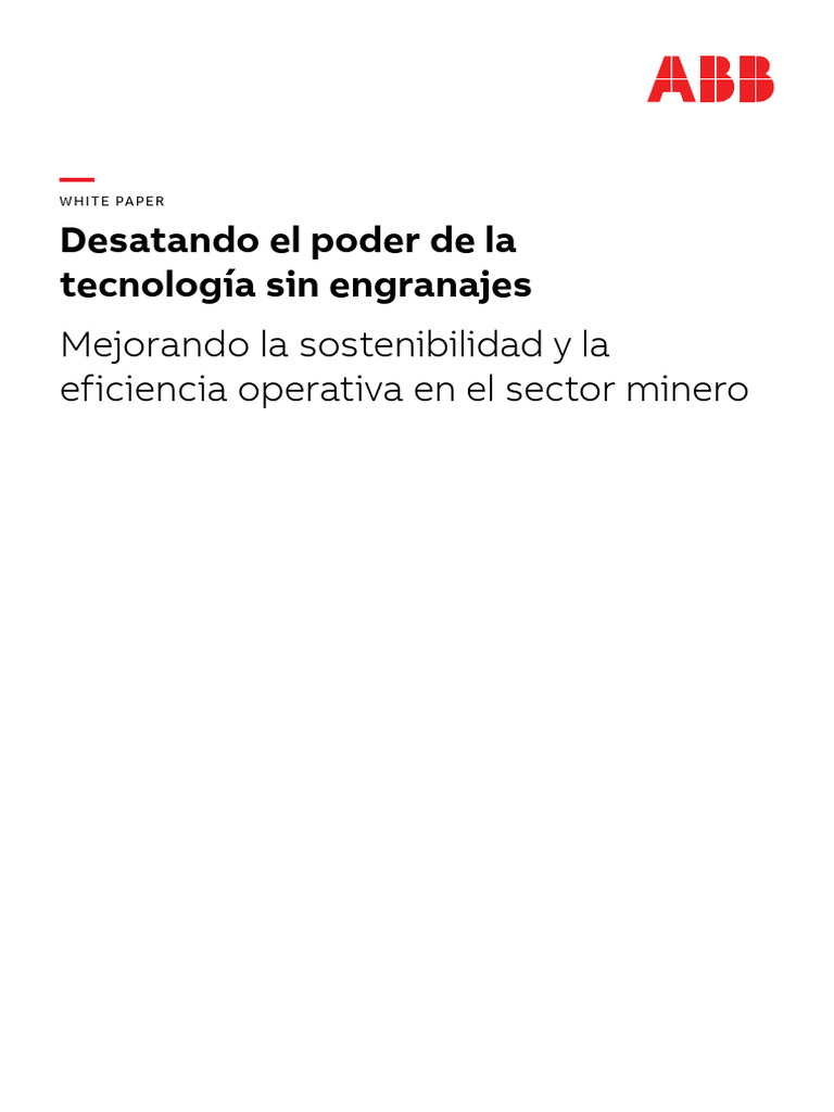 CA4058_ABB_-_GMD_TRANSLATIONS_SPANISH_(Interactive) | PDF | Cobre | Minería