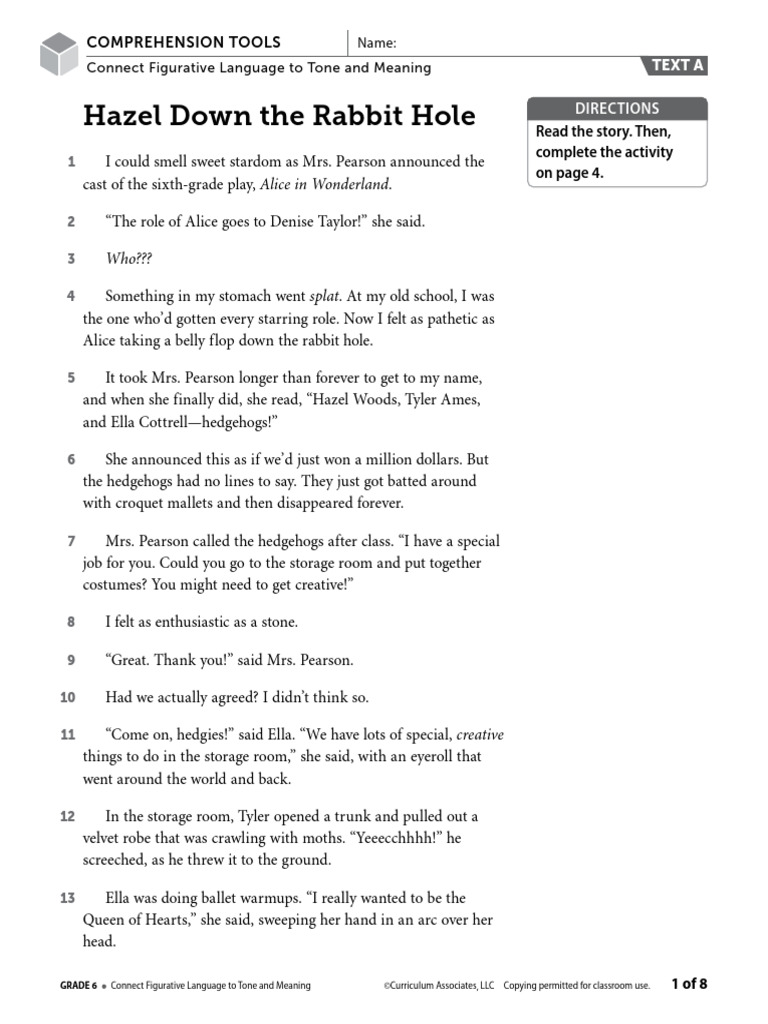 RCL G06 SE ConnectFigurativeLanguagetoMeaning | PDF