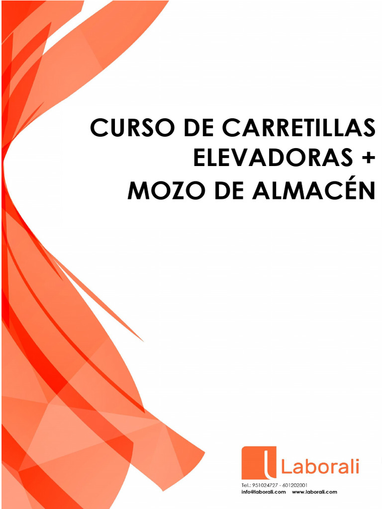 curso_carretillero_mozo_de_almacen | PDF | Máquina elevadora