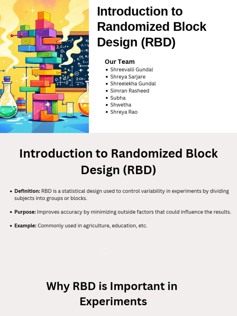Understanding Randomized Block Design | PDF