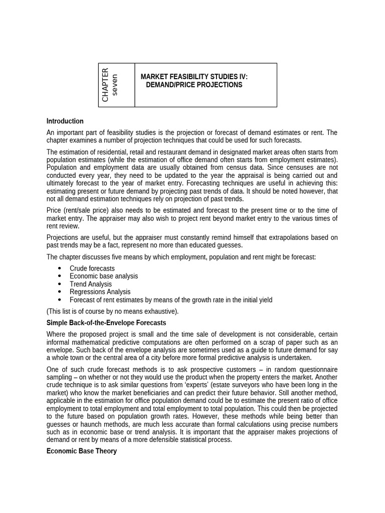 Demand Forecasting Techniques | PDF | Linear Regression | Forecasting