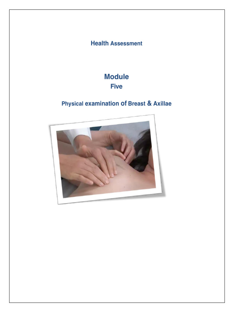 Assessment of Breast and Axilla | PDF
