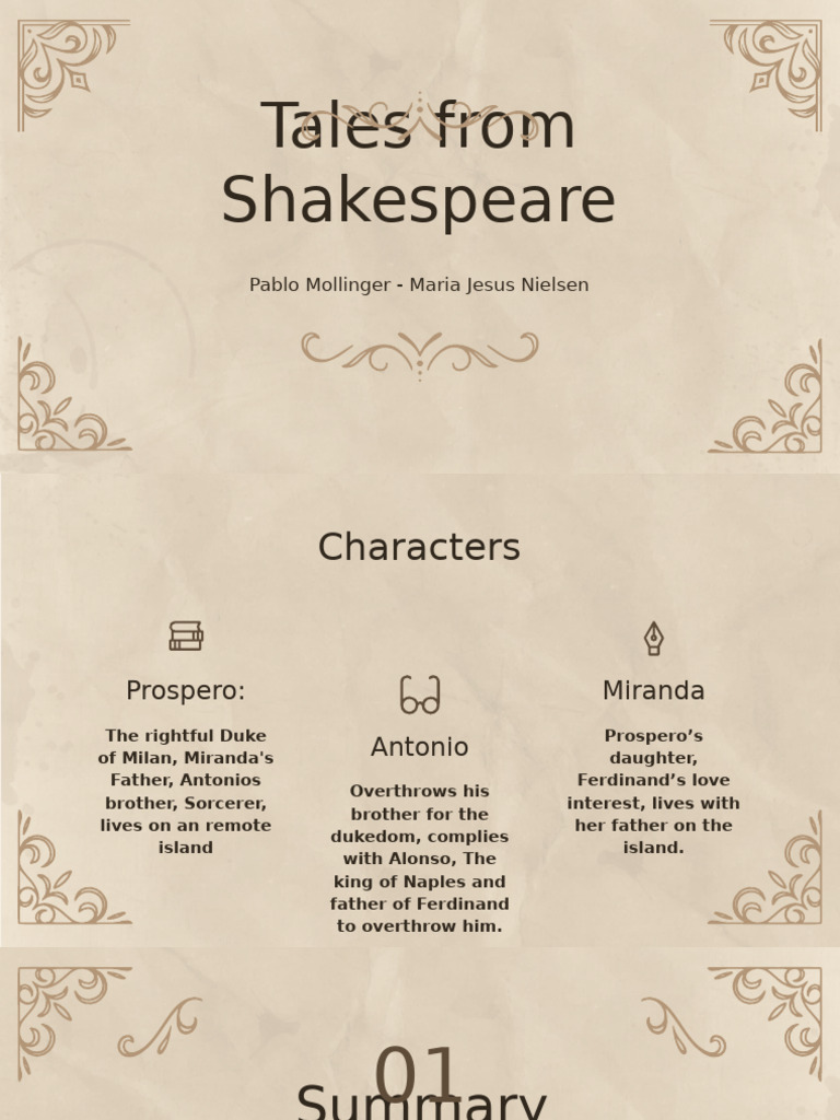 Copia de Shakespeare Week by Slidesgo | PDF
